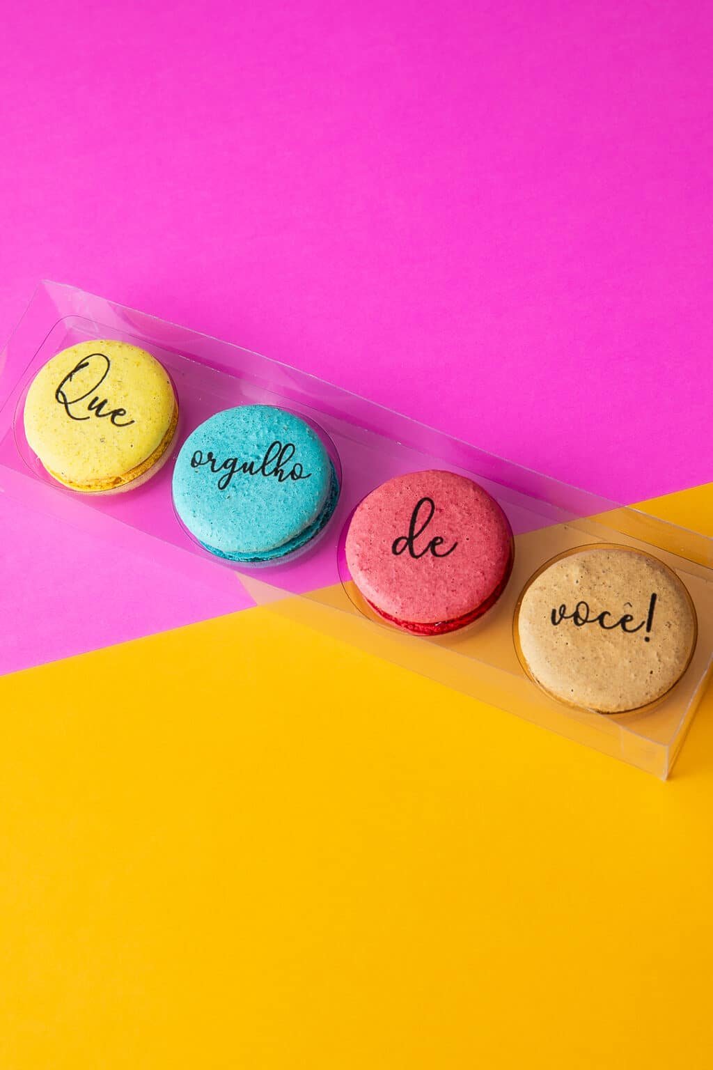 Personalize seu macaron - 4 unidades - May Macarons