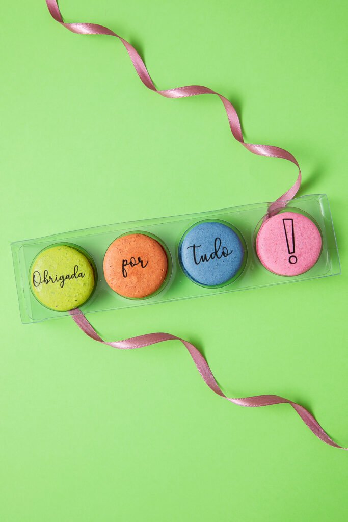 Personalize seu macaron - 4 unidades - May Macarons