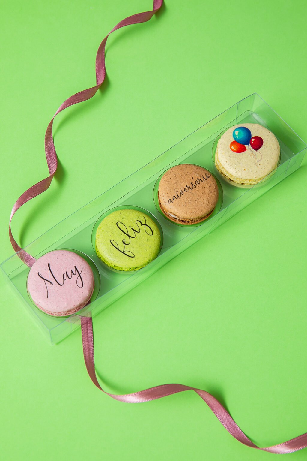 Personalize seu macaron - 4 unidades - May Macarons
