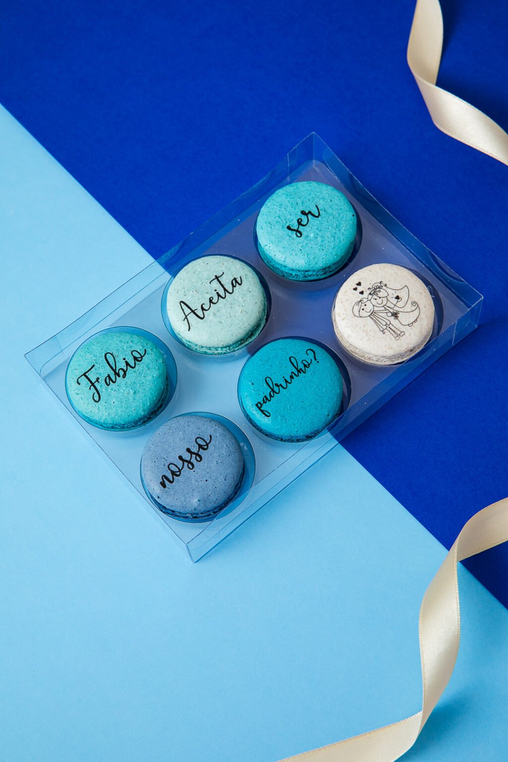 Personalize seu macaron - 6 unidades - May Macarons