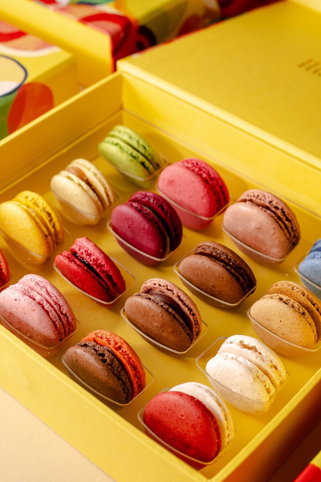 Caixa 16 mini macarons - May Macarons
